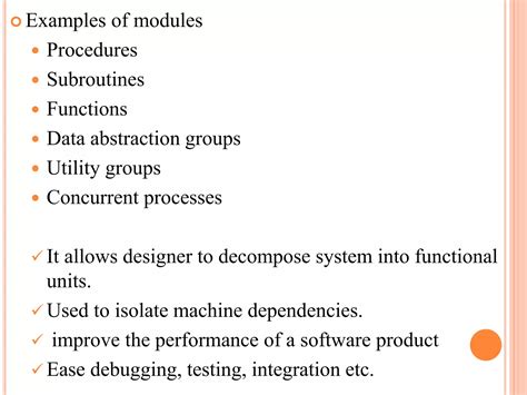 Modules And Modularization Criteria Pptx Programming Languages