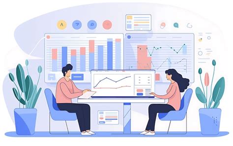 Premium Ai Image Illustration Flat Design Of A Ux Research Team