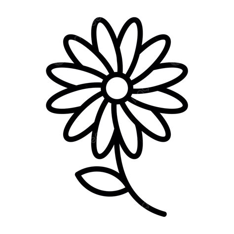 꽃 라인 아이콘 벡터 꽃 아이콘 꽃 조화 Png 일러스트 및 벡터 에 대한 무료 다운로드 Pngtree