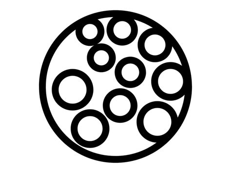 Free Density Circle Pattern Shape Logo Template Vector Download Logowik