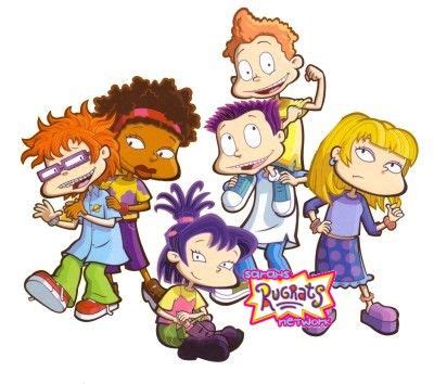 Chuckie Dil Tommy Angelica Kimi And Susie Rugrats All Grown Up