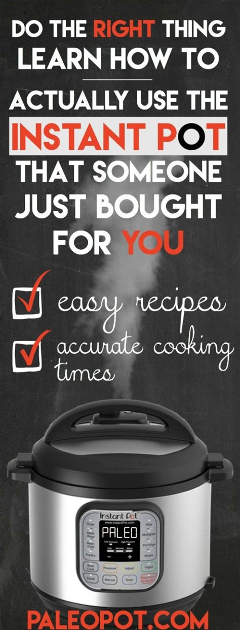 Which Instant Pot Button To Use Settings Modes And Timers PaleoPot