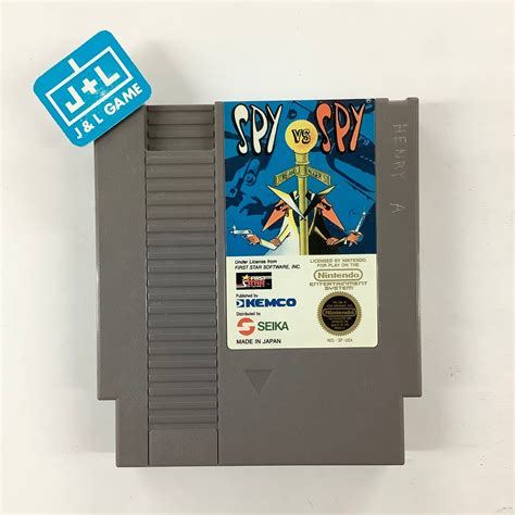 Spy Vs Spy Nes Nintendo Entertainment System Pre Owned Jandl Game