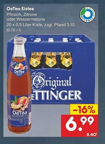 Weico Eistee Zitrone Oder Pfirsich Angebot Bei Thomas Philipps