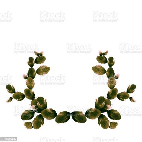 흰색 배경에 잎 선인장 식물 가지와 다채로운 꽃 화환 선인장 컬렉션의 세계 결혼식 프레임 따옴표 패턴 인사말 카드 로고 초대장 등에 적합합니다 결혼식에 대한 스톡 벡터 아트