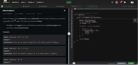Rushikesh Wakde On Linkedin Dsa Binarysearch Hindex 100daysofcode
