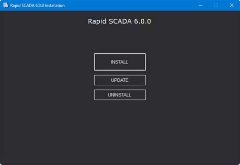 在windows上安装 Rapid Scada