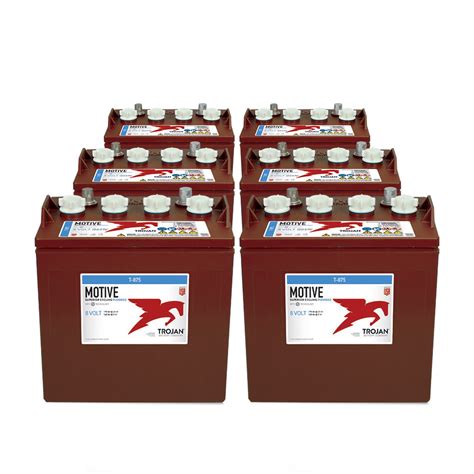 T-875/6 Trojan T-875 Set of 6 - Every Battery
