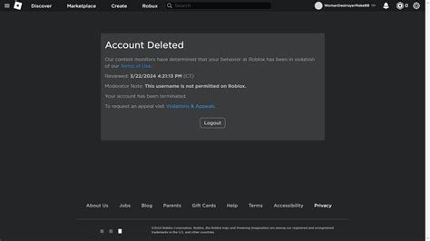 Permanently Banned For Roblox Username R Robloxhelp