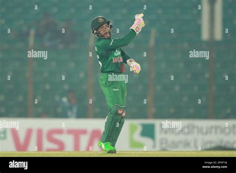 Bangladesh Mushfiqur Rahim During The England 3rd One Day International Match At Zahur Ahmed