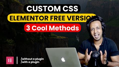 [super simple] custom css with elementor free version elementor