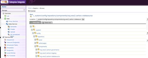 Wso2 Enterprise Integrator Datasource Stack Overflow