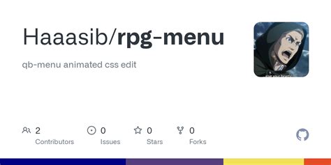 Github Haaasib Rpg Menu Qb Menu Animated Css Edit