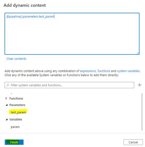 azure parameterization in adf stack overflow