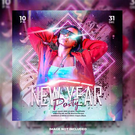 طرح لایه باز پوستر کنسرت و کاور آهنگ طرح اینستا