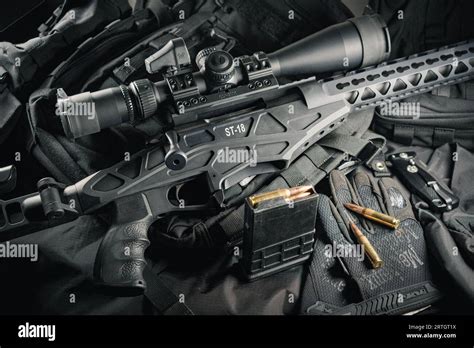 Sabatti ST 18 Tactical Sniper Rifle Chambered In 308win With Fitted
