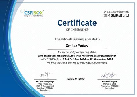 Omkar Yadav On Linkedin Ibm Skillsbuild Datascience