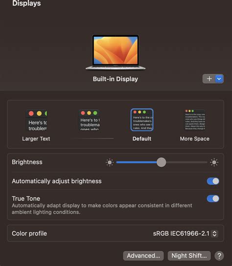 My Mac Keeps Defaulting To Srgb Iec Color Profile Even When I Manually