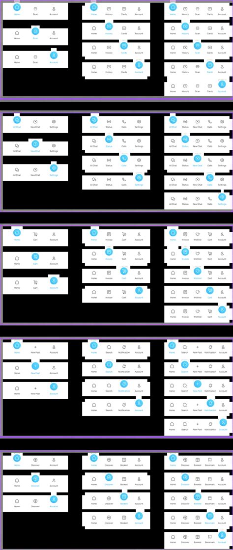 App 小程序底部导航ui Uied用户体验学习平台 花瓣网