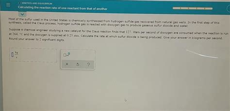 solved calculating the reaction rate of one reactant from