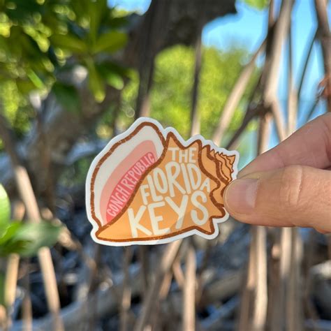 Conch Shell Sticker Keysea