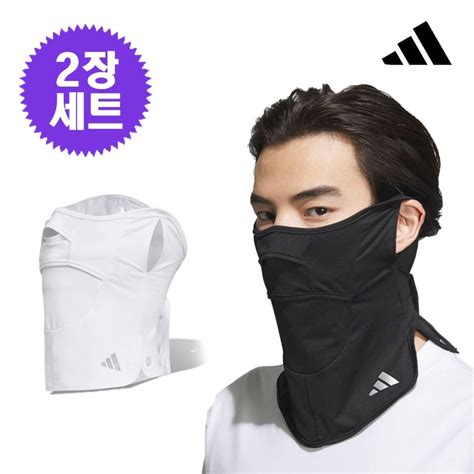 핫딜 아디다스 남녀 Uv컷 쿨 페이스 커버 2장 1세트 딜팡 골프용품 전문쇼핑몰