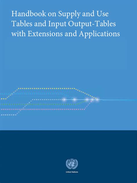 sut iot hb final cover pdf input output model national accounts