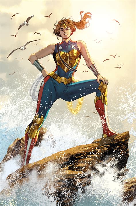 Wonder Woman Presentar A La Hija De Diana Trinity
