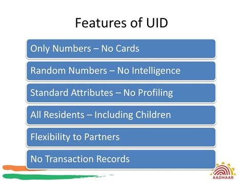 Ppt Creating Unique Ids For Indian Residents Uid Mission An