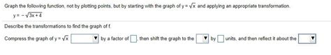 solved graph the following function not by plotting points