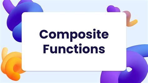 Composite Functions In Action Template