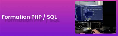 Formation Php Et Sql Langages De Programmation Informatique