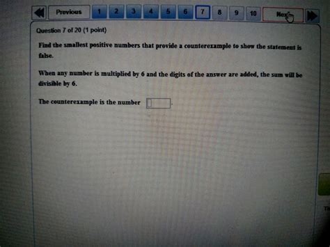 solved find the smallest positive numbers that provide a