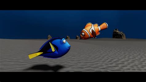 Finding Nemo Roblox Marlin Meets Dory Youtube