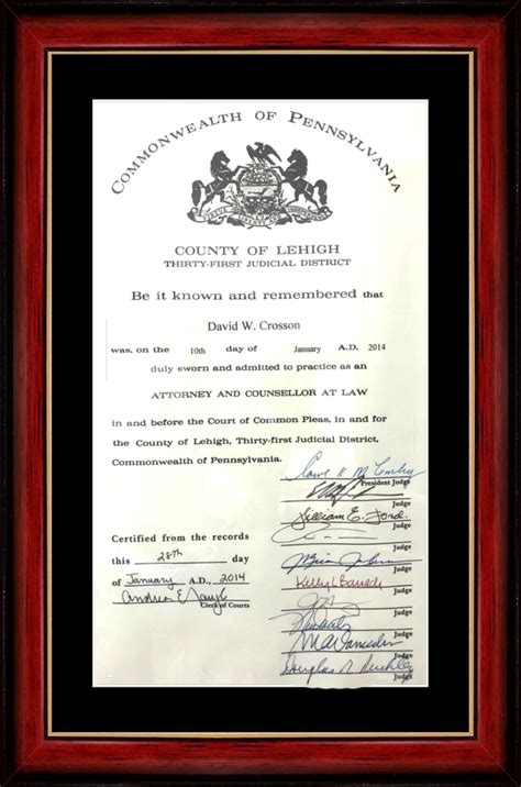 Meet David W Crosson Crosson And Richetti Llc