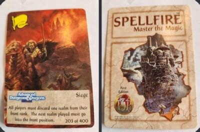 Spellfire Master The Magic First Edition Siege Ebay