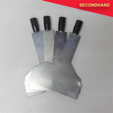 Set Of 4 Shutter Blades 115mm X 96mm A Secondhand