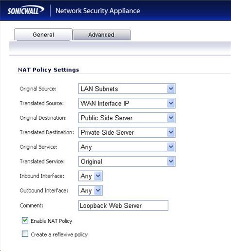 Email Re Routing Packets Back Inside The Network On A Sonicwall