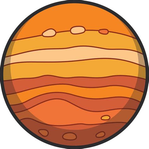 Jupiter Icon Illustration 44275211 Vector Art At Vecteezy