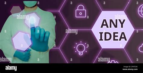 Text Showing Inspiration Any Idea Business Idea Asking People If They Have Thoughts About Case