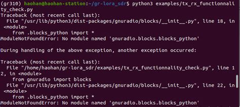 error no module named gnuradio blocks blocks python · issue 40