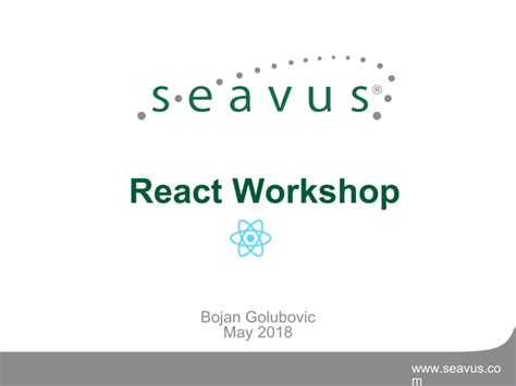 React Workshop Presentation Pptx
