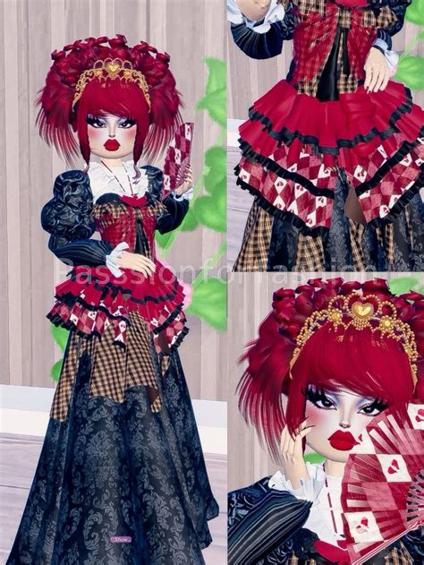 Dti Outfit Idea Queen Of Hearts Dress To Impress Dress Fancy Dress Code