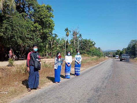 ပလောက်မြို့၊ ပြည်ခြားကျေးရွာရှိ ပြည်သူများ ကိုဗစ် ၁၉ ရောဂါ ကူးစက်မှုလျော့နည်းစေရေးအတွက် ကိုဗစ