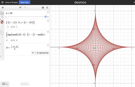 can a parametric graph be bounded in the x y dimensions r desmos
