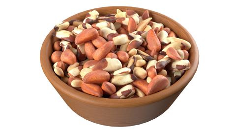 Brazilian Nuts Collection 3d Turbosquid 2407106