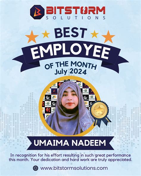 Bitstorm Solutions On Linkedin Once Again Congratulations To Umaima