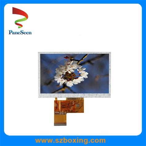 5 0 800 RGB 480 LCD Module With 600CD M2 Brightness For Game Consoles LCD Screen And LCD