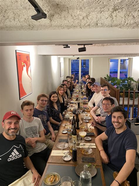 Julien Chaumond On Linkedin Team Dinner Of Hugging Face Paris Team 🔥🔥