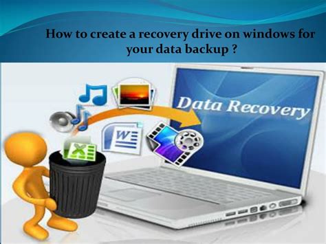 PPT How To Create A Recovery Drive On Windows For Your Data Backup PowerPoint Presentation